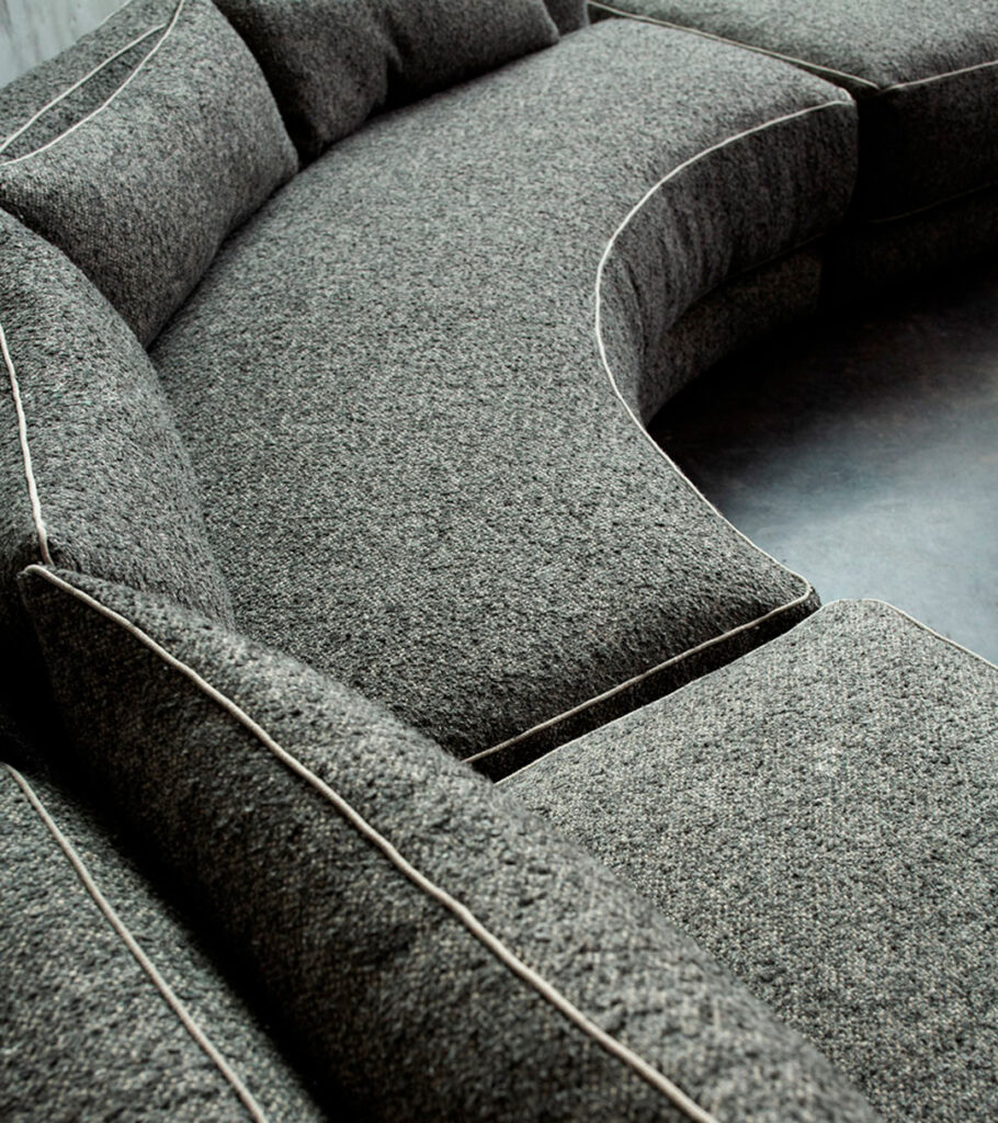 lewis curved - Montauk Sofa
