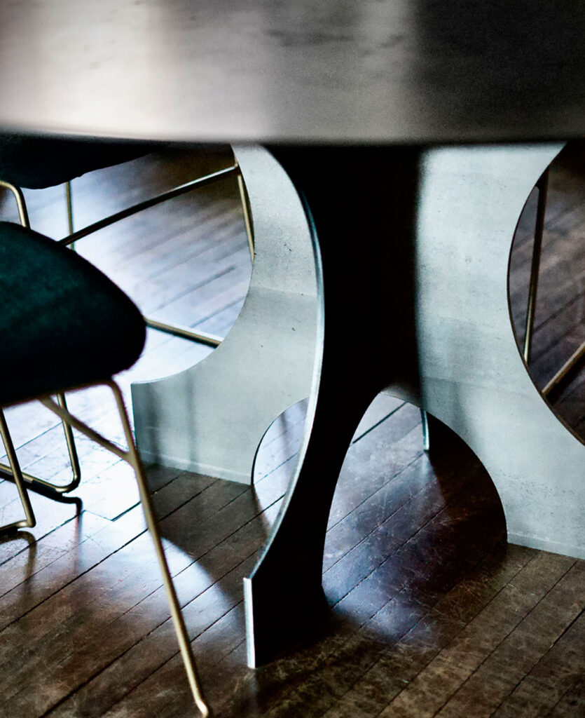 frank oval dining table - Montauk Sofa